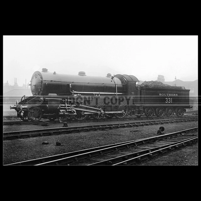 PHOTO T.000635 STEAM LOCOMOTIVE 331 SOUTHERN RAILWAY SR TRAIN EUR 5,99 ...