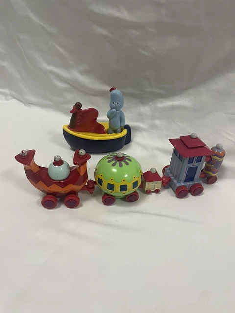 CBEEBIES IN THE Night Garden Push Along Iggle Piggle And Boat & Ninky ...