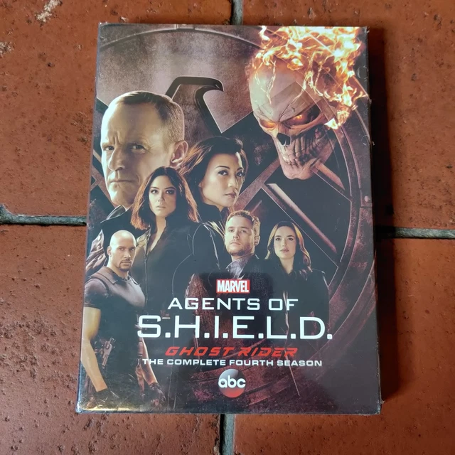 AGENTS OF SHIELD: Complete Fourth Season 4 DVD Ghost Rider factory ...