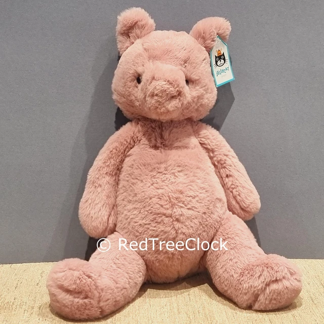 JELLYCAT MEDIUM PIG Puffles Piglet Soft Toy Plush With Tags £120.99 ...