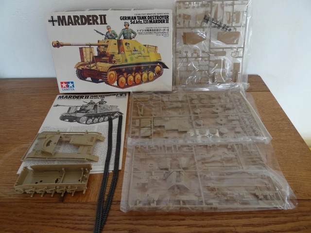 BOITE NEUVE TAMIYA Marder II German Tank Destroyer Sd.kfz.131 ref 35060 ...