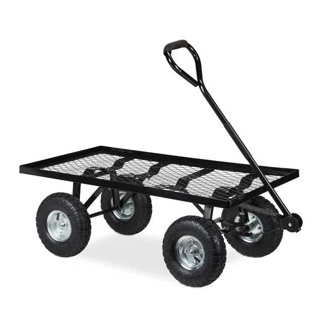 HANDWAGEN 200KG TRANSPORTWAGEN Gartenwagen Bollerwagen Handkarre mit ...