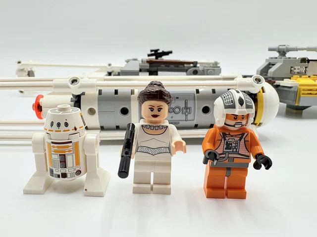 LEGO STAR WARS Gold Leader’s Y-Wing Starfighter (9495) 100% Complete ...