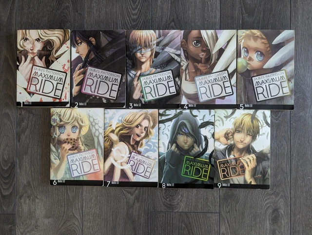 MAXIMUM RIDE MANGA Books Full Series 1-9 James Patterson $80.00 ...