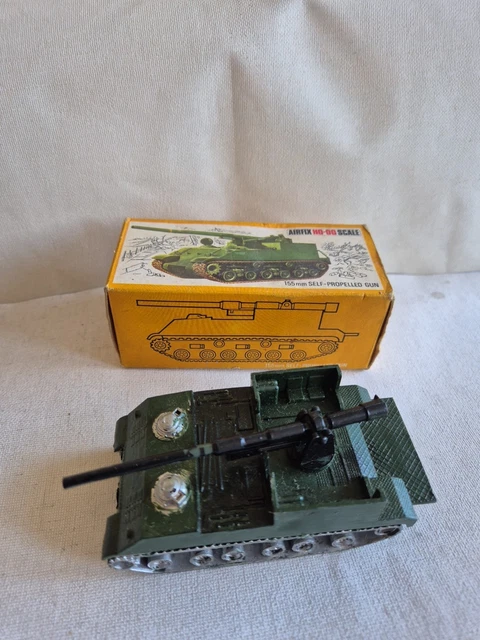 AIRFIX H0-00 SCALE Model~ 155mm Self Propelled Gun ~ Boxed~ £19.95 ...