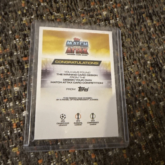 MATCH ATTAX 2025 2026 Phil Foden Man City Design Your Own Card Winner ...