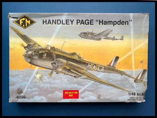 FONDERIE MINIATURE HANDLEY Page Hampden 1:48 Model Kit £285.95 ...