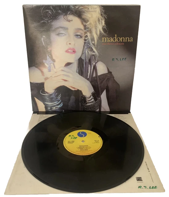 MADONNA - The First Album LP Record WX22 (9223867-1) Sire 1983 Vg+ / Vg ...