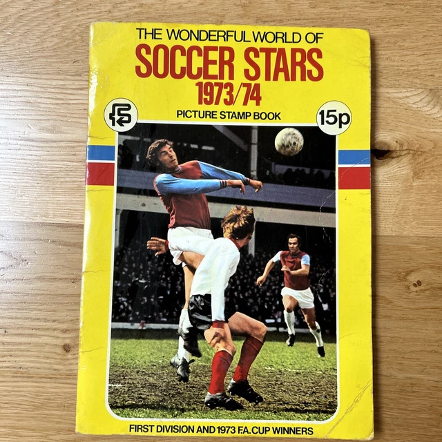 RARE FKS SOCCER Stars 1973-74 Sticker Album Complete Good condition £ ...