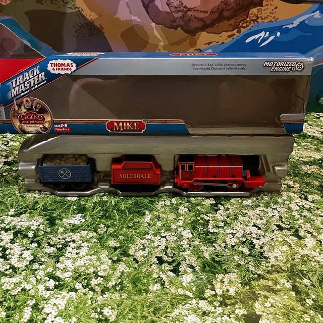 TRACKMASTER MIKE THOMAS & Friends Motorised Battery Train Used In Box £ ...