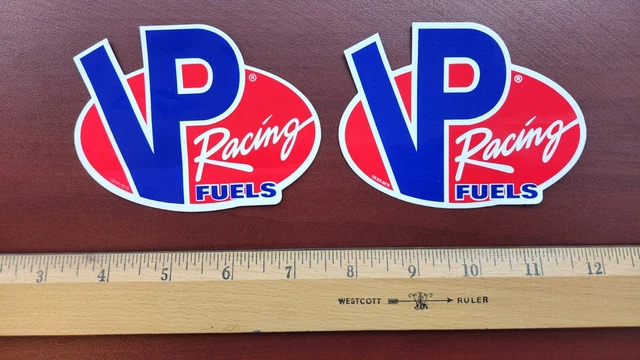 LOT OF 2 VP Racing FUELS Medium IMSA NHRA AMA Motocross 4"x3" Official ...