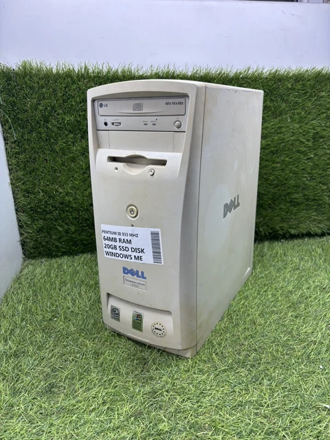 DELL DIMENSION L933R Vintage PC TOWER WINDOWS ME COMPUTER PENTIUM III ...