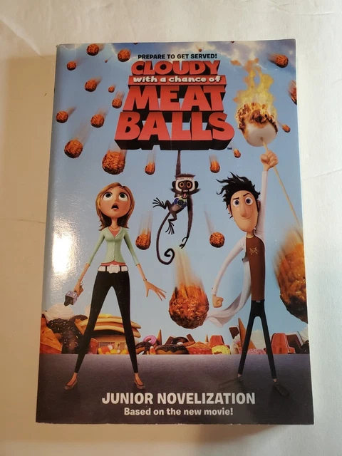 CLOUDY WITH A Chance of Meatballs Junior Novelization Book Based on the ...