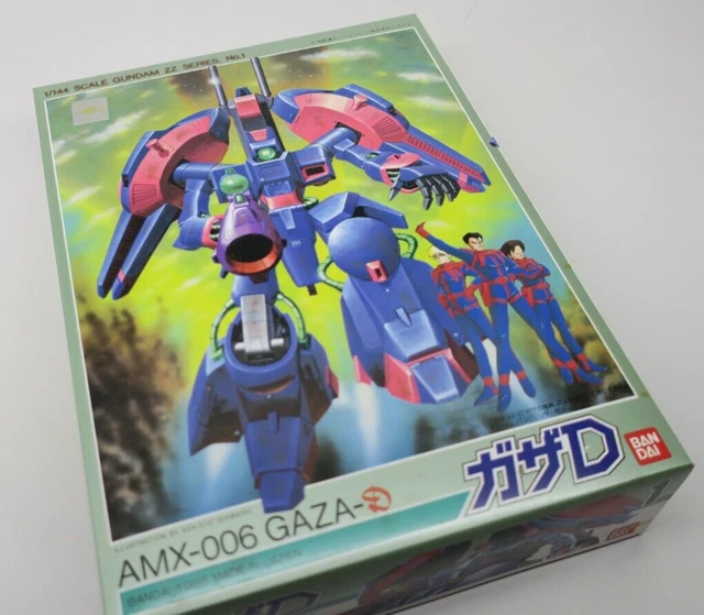 BANDAI 1/144 GUNDAM ZZ SERIES AMX-006 GAZA-D Model Kit 6147 B3 EUR 28 ...