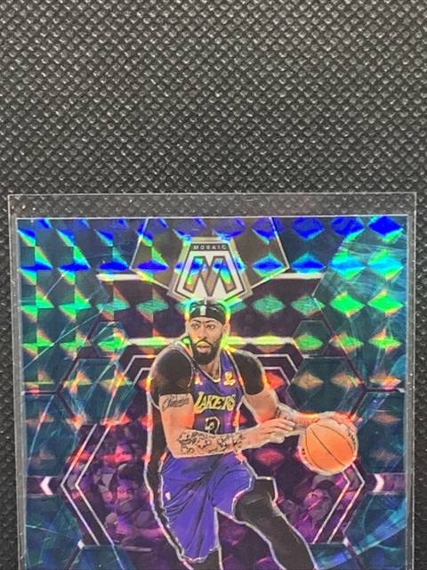 2022-23 PANINI MOSAÏQUE Basketball Anthony Davis Genesis Prizm CaseHit ...