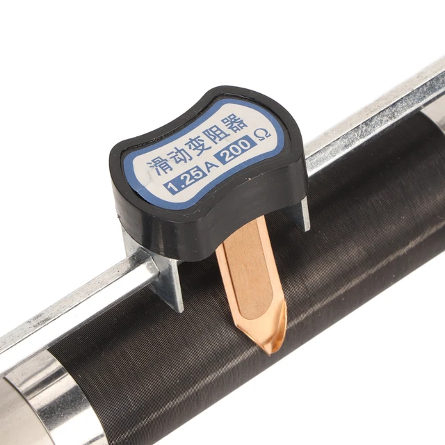 SLIDE RHEOSTAT 1,25A 200 Reostato Scorrevole Fisica Esperimento ...