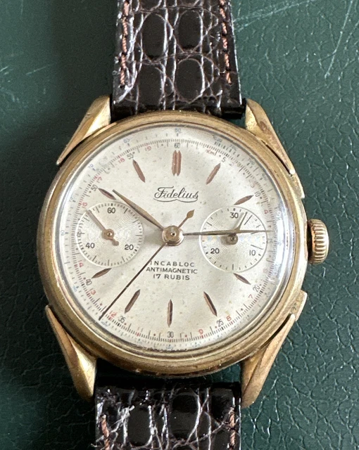 ANCIEN CHRONOGRAPHE FIDELIUS calibre Landeron 248 - Calibre L.248 EUR ...