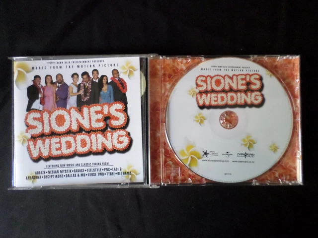 SIONE'S WEDDING. FILM Soundtrack. Compact Disc. 2005. Distributed In ...