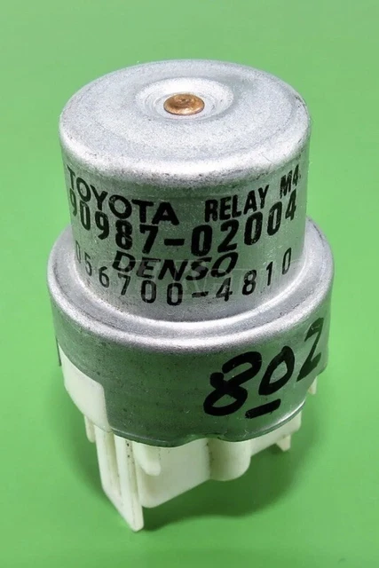 GENUINE TOYOTA 4-PIN Multi-Use Relay 90987-02004 12V 056700-4810 12V ...