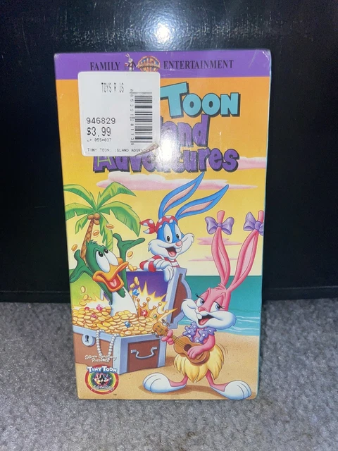 TINY TOON ISLAND Adventures (VHS, 1994) New Sealed Vintage £27.77 ...