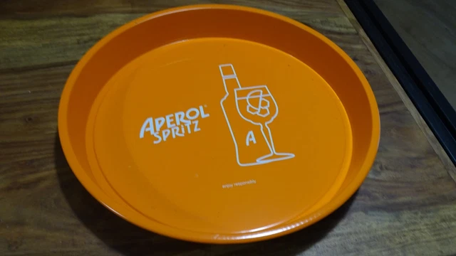 APEROL SPRITZ PLATEAU Metal Verre Aperitif Prosecco Bistrot Bar EUR 29 ...