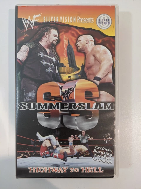 WWF SUMMERSLAM 1998 '98 VHS WWE Undertaker Stone Cold £7.00 - PicClick UK