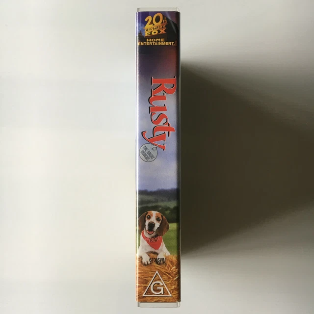 RUSTY: THE GREAT Rescue. VHS Video Tape Rodney Dangerfield Saban Movie ...