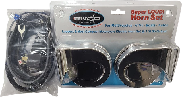 RIVCO EH275K ELECTRIC Horns Hd Flh Harley Davidson Flhri 1450 Efi Road ...