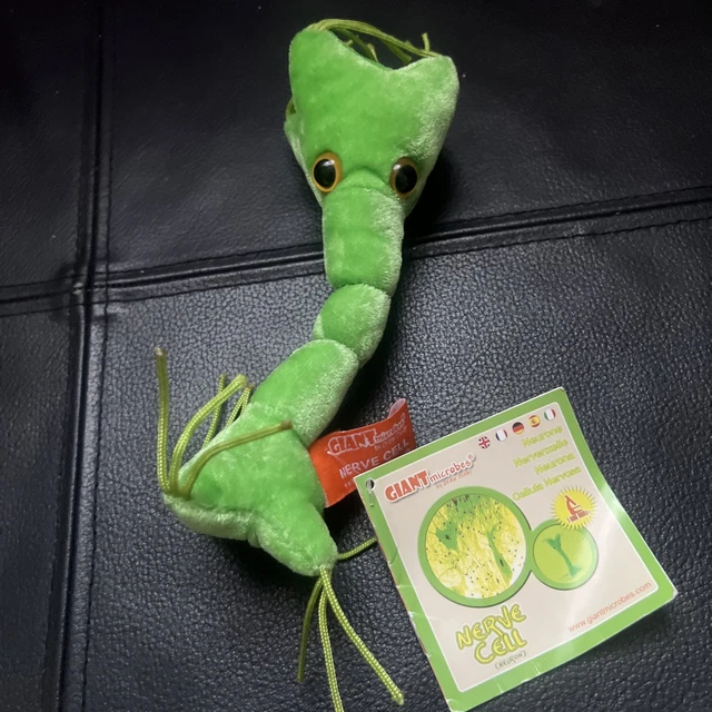 GIANT MICROBES NERVE Cell (Neuron) Plush by Drew Oliver w Tag £14.76 ...