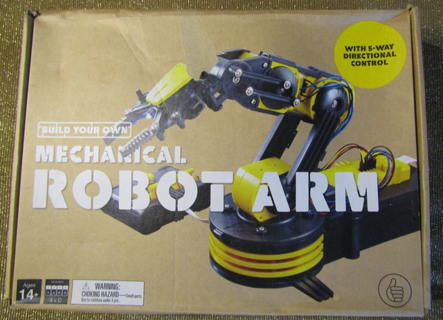 BUILD YOUR OWN Mechanical Robot Arm (Thumbs Up) 5-Way Directional ...
