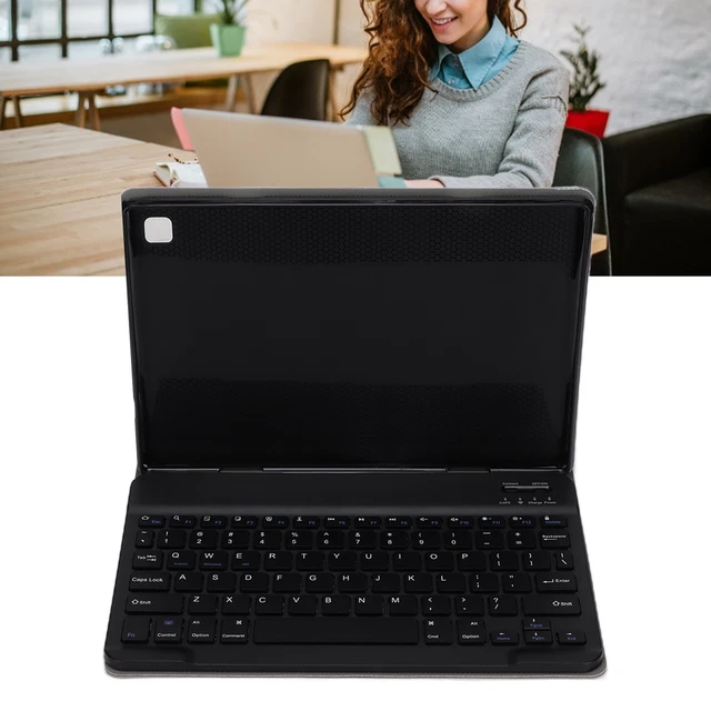 WIRELESS KEYBOARD ERGONOMIC Tablet Computer Accessories With PU Leather ...