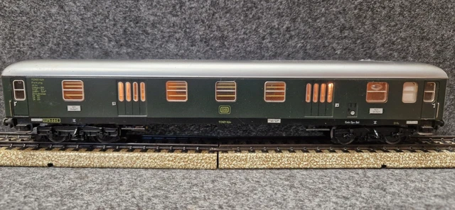 MÄRKLIN H0 GEPÄCKWAGEN aus Blech mit Beleuchtung EUR 10,00 - PicClick DE