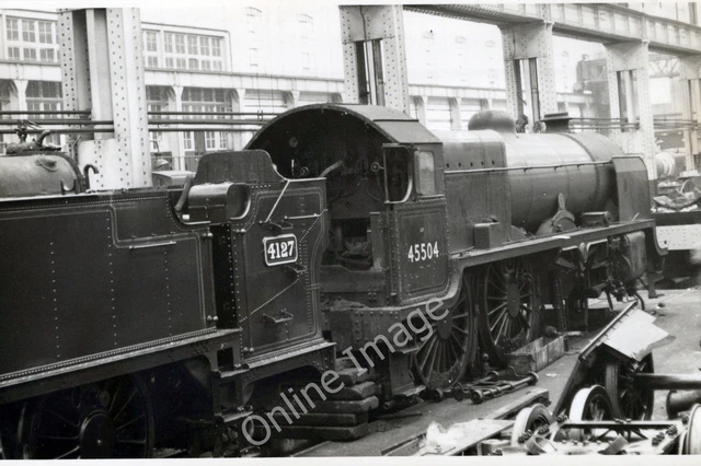 PHOTO 6X4 RAILWAY Steam 4127 ex GWR and 45504 ex LMS Works Birmingham c1957 £2.00 - PicClick UK