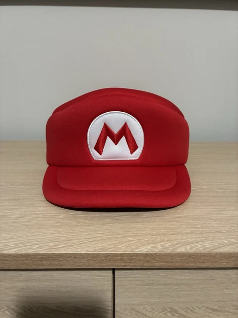 SUPER MARIO BROS Mario Red Cosplay Costume Hat Cap £18.38 - PicClick UK