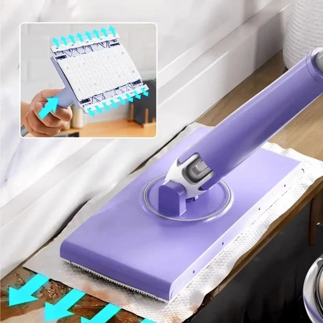 HOME CLEANING TOOLS Washcloth Mop Plastic Electrostatic Dusting Mops ...