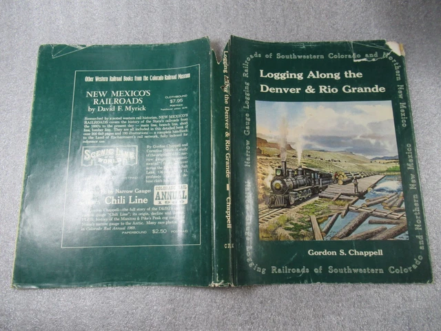 LOGGING ALONG THE Denver & Rio Grande Narrow Gauge Railroad Colorado ...