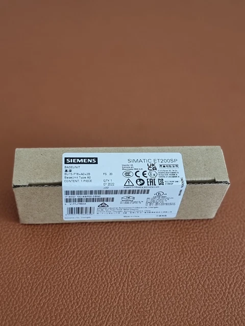 SIEMENS SIMATIC ET 200SP Base Unit Typ A0 - 6ES7193-6BP00-0BA0 EUR 20 ...