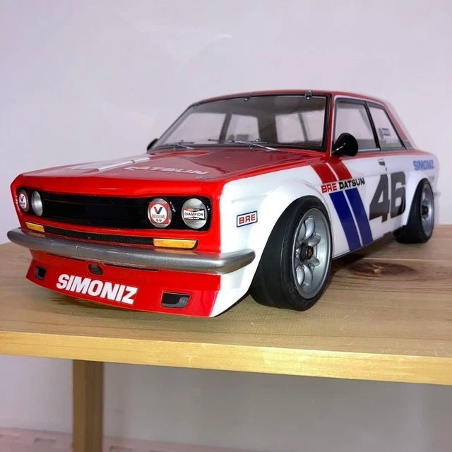 ABC HOBBY DATSUN 510 BRE EDITION M Chassis RC Body Only WB210mm £150.21 ...