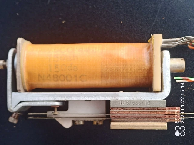 GPO STROWGER EXCHANGE TYPE 3000 RELAY DESIGNATED D (Used, Recovered) £4 ...