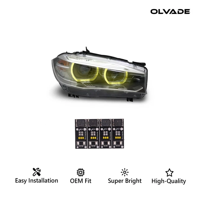 BMW X5/X6 SERIES F15/F16 CSL Style LED DRL Modules (2014-2017) £68.32 - PicClick UK