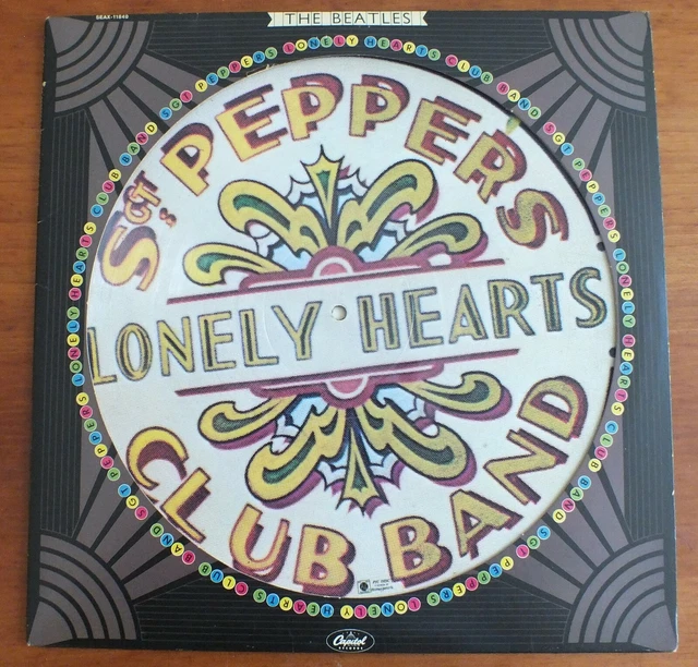 RARE LP PICTURE - The BEATLES – "Sgt. Pepper's Lonely Hearts Club Band ...