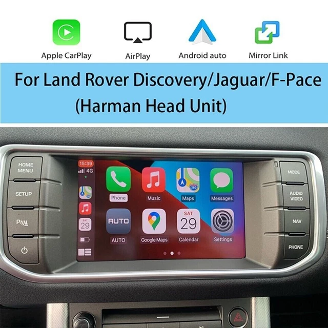 APPLE CARPLAY ANDROID Auto Decoder For Land Rover Range Rover Harman ...