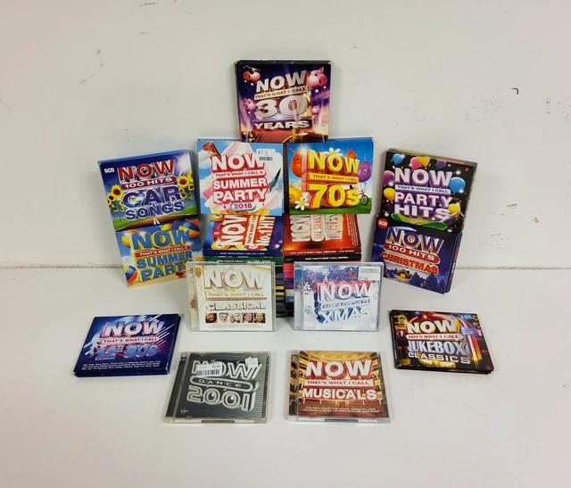 39 X NOW CD Compilation Collection - Summer Party Xmas Musicals Dance ...