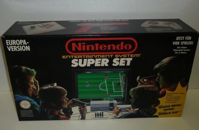 CONSOLE NES SUPER Set Nintendo Super Mario Bros Nes-Sszz-Noe Pal B ...