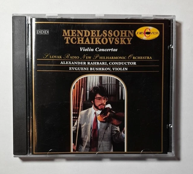 SLOVAK RADIO NEW PHILHARMONIC ORCHESTRA Mendelssohn Tchaikovsky Violin Concertos EUR 7,99 ...