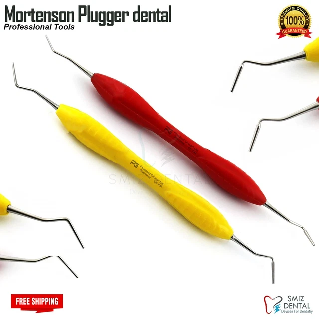 2PCS MORTENSON RESTORATIVE Plugger Condenser Cavity Composite Filling ...