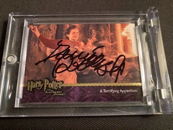 HARRY POTTER AUTOGRAPH Auto Signed Card Danielle Radcliffe Artbox Ultra ...