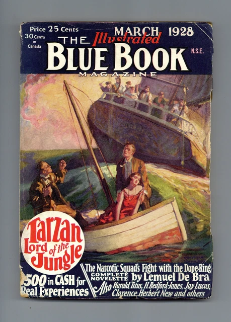 BLUE BOOK PULP / Magazine Mar 1928 Vol. 46 #5 VG £57.07 - PicClick UK