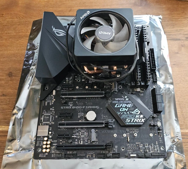 ASUS ROG STRIX B450-F Motherboard / AMD Ryzen 7 3700 CPU / 32GB Corsair ...