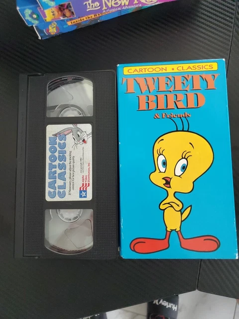 CARTOON CLASSICS TWEETY Bird & Friends color VHS 26 min stock #83217 ...